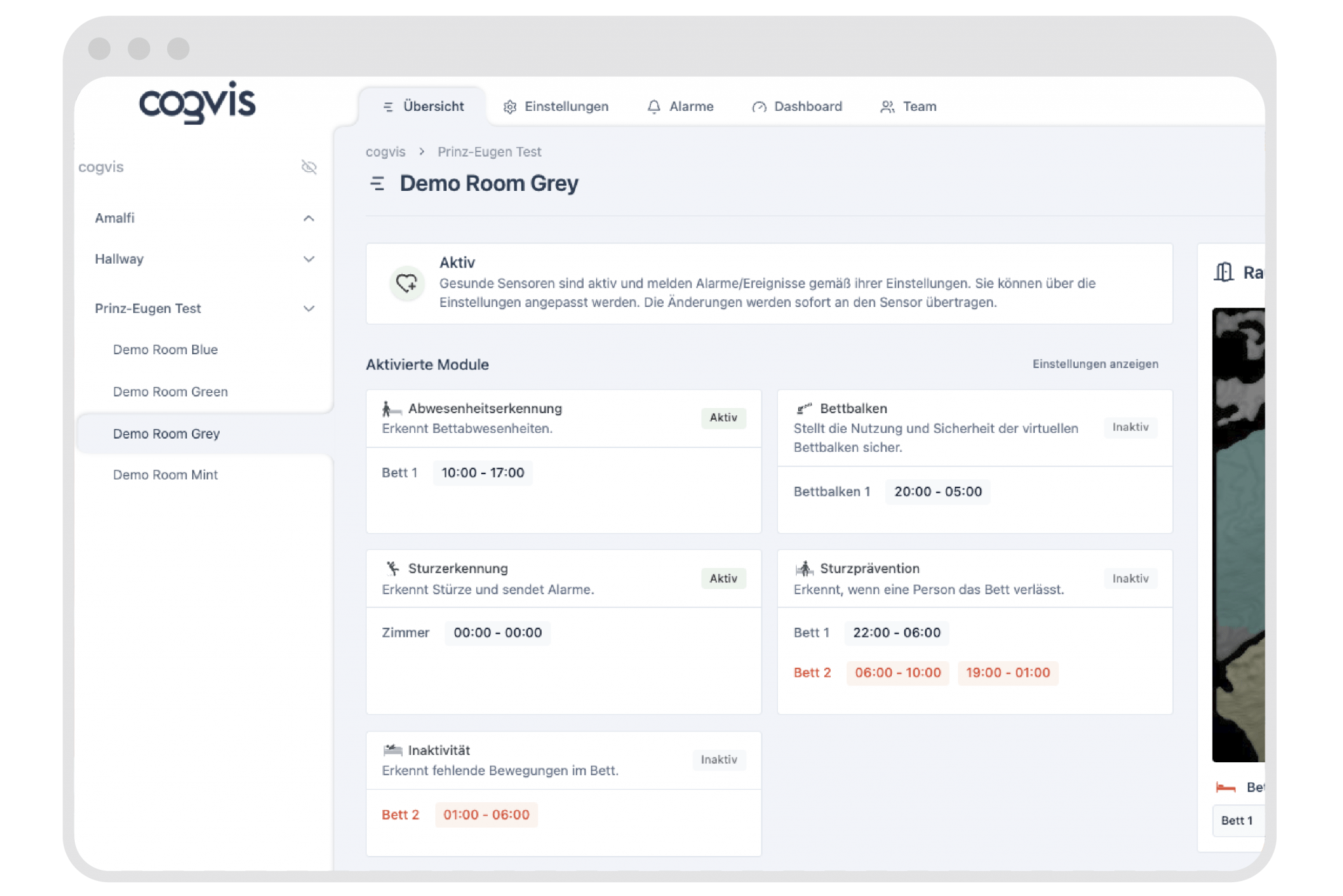 cogvis 3D-Sensor: Digitalisierung für Krankenhaus & Pflege