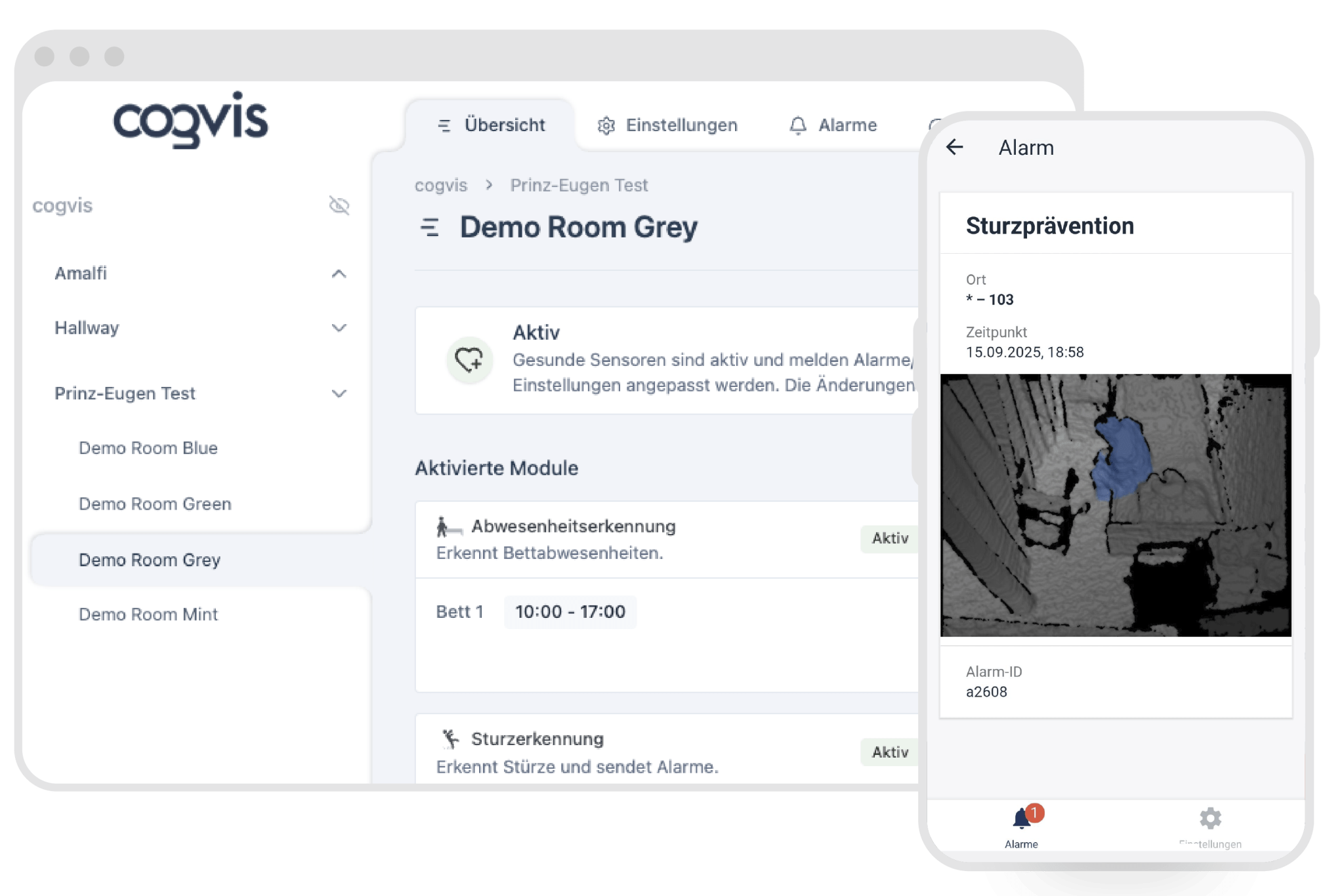 Modern monitoring for care